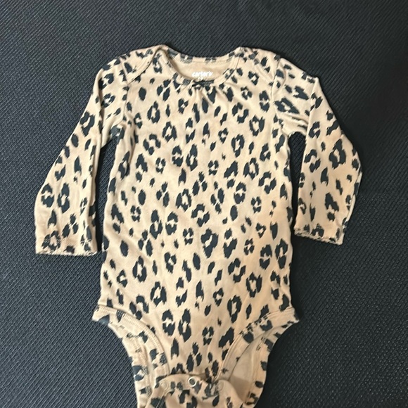 Carter's | One Pieces | Leopard Print Onesie | Poshmark